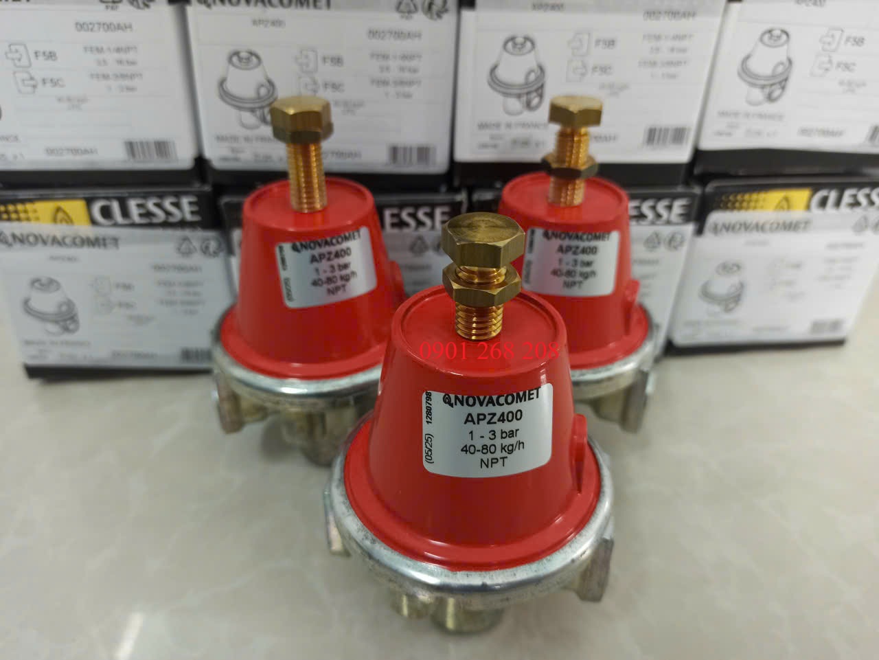 VAN GIẢM ÁP APZ400 40-80kg/h