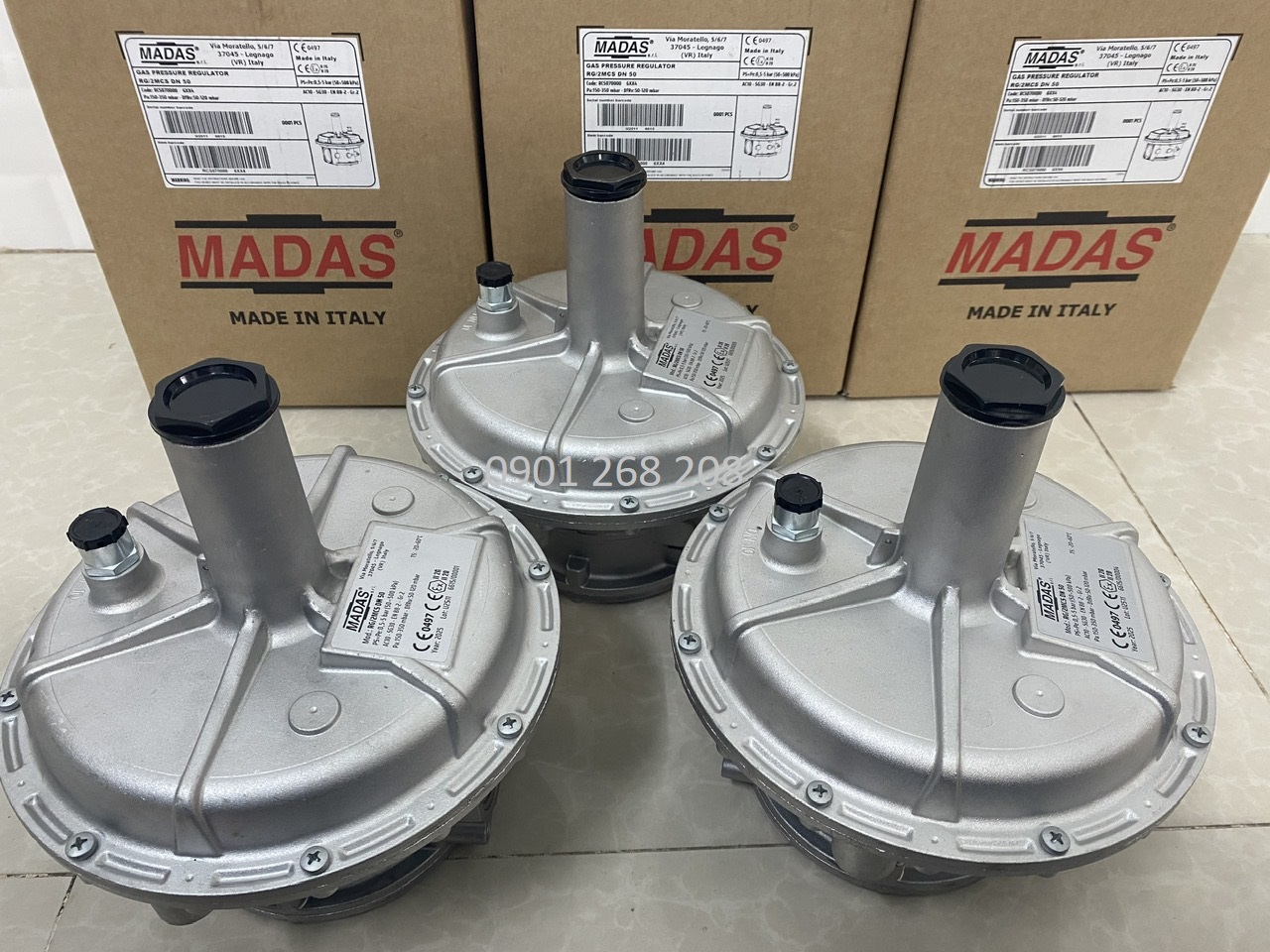 VAN GIẢM ÁP RG/2MCS DN50 150-350mbar